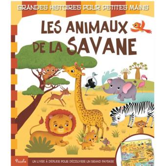 Les animaux de la savane - cartonné - Collectif - Achat Livre | fnac