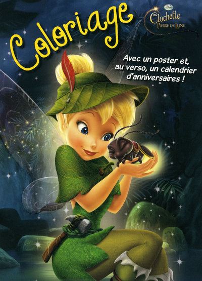 Coloriage+poster fee clochette Livre de coloriages avec un poster ...