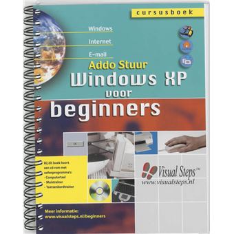 Windows XP voor beginners cursusboek incl. CD-ROM - broché - Stuur A ...
