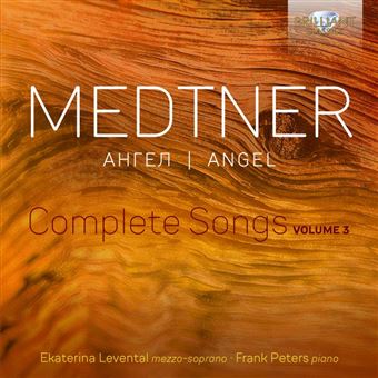 Intégrale des mélodies Volume 3 - Nikolaï Medtner - CD album - Achat ...