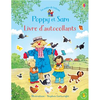 Poppy et Sam - Poppy et Sam - Livre d'autocollants - Stephen Cartwright ...