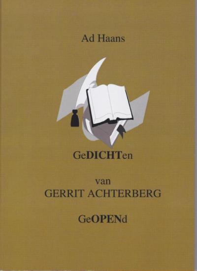 Gedichten van Gerrit Achterberg geopend - broché - Ad Haans - Achat ...