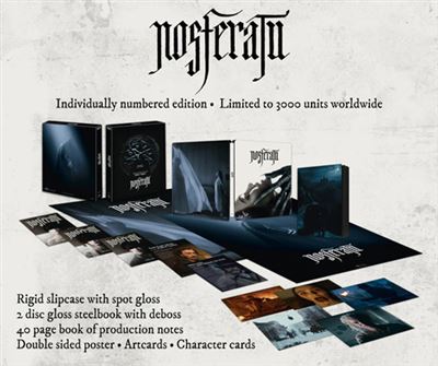 Nosferatu Ultimate Collector's Edition Steelbook Blu-ray 4K Ultra HD - Blu-ray 4K - Robert ...