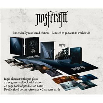 Nosferatu Ultimate Collector's Edition Steelbook Blu-ray 4K Ultra HD - Robert Eggers - Blu-ray ...
