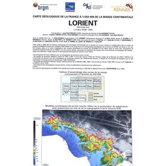 Lorient 1:250 000 - Collectif - Achat Livre | fnac