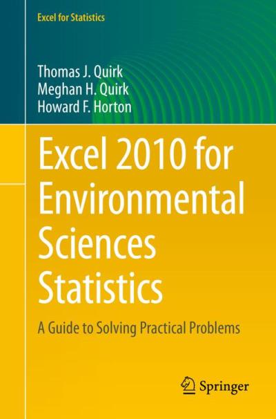 Excel 2010 for environmental sciences statistics - Poche - Thomas J ...