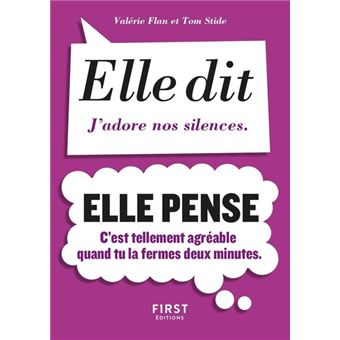 Petit livre de - Elle dit, elle pense - Poche - Valérie Flan, Stide Tom ...
