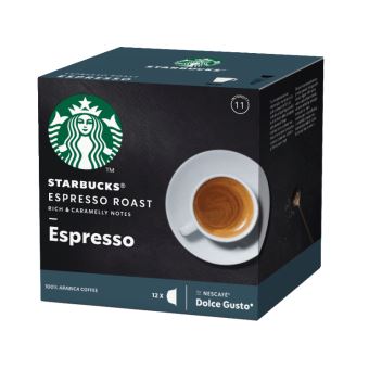 DOLCE GUSTO STARBUCKS DARK ESPRESSO ROASTED CAPS 12CAP 66G - Achat ...