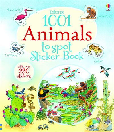 1001 Animals to spot Sticker Book - broché - Teri Gower - Achat Livre ...