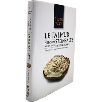 Le Talmud Pessa'him 1 commenté par le Rav Adin Even-Israël Steinsaltz ...