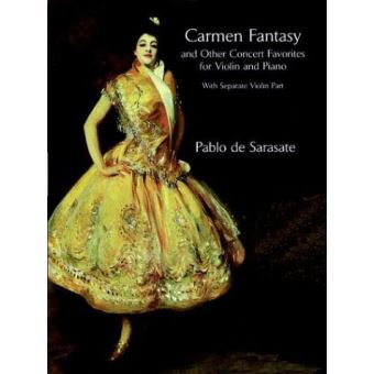 Carmen fantasy violin and piano - broché - Sarasate - Achat Livre | fnac