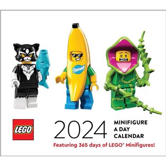 2024 DAILY CALENDAR: LEGO MINIFIGURE A DAY - Achat Livre | fnac