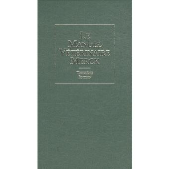 Manuel merck-veterinaire 3eme edition - relié - Merck - Achat Livre | fnac