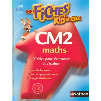 Kid ecole cahier maths cm2 - broché - Collectif - Achat Livre | fnac