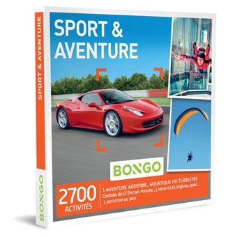 Coffret cadeau Bongo Sport & Aventure - FR - Coffret cadeau | fnac Belgique