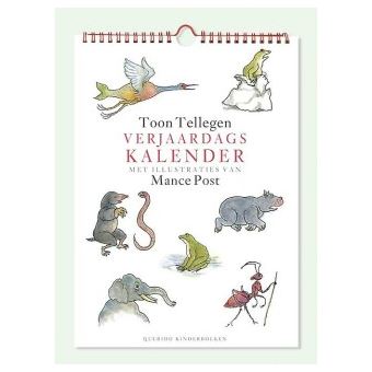Toon Tellegen verjaardagskalender - broché - Toon Tellegen, Mance Post ...