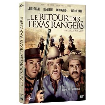 Le Retour des Texas Rangers DVD - George McCowan - DVD Zone 2 - Achat ...