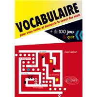 Vocabulaire Français - Dictionnaires et Langues - Livre, BD | fnac