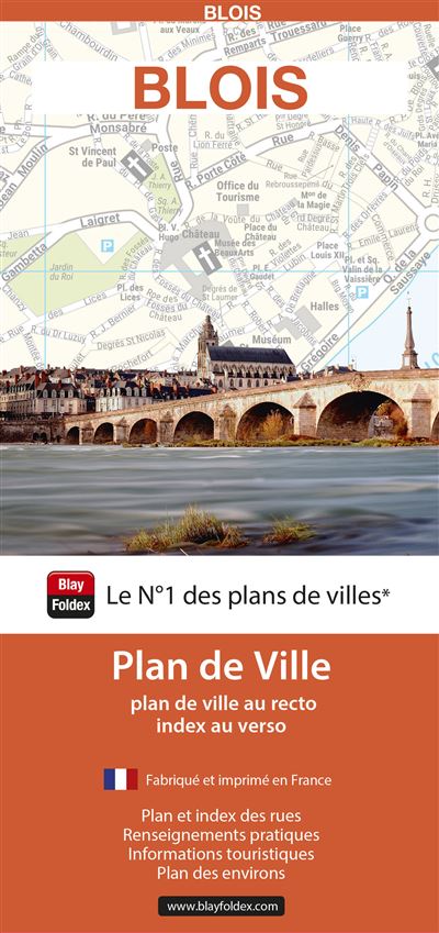 BLOIS 2024 - PLAN DE VILLE - Achat Livre | fnac