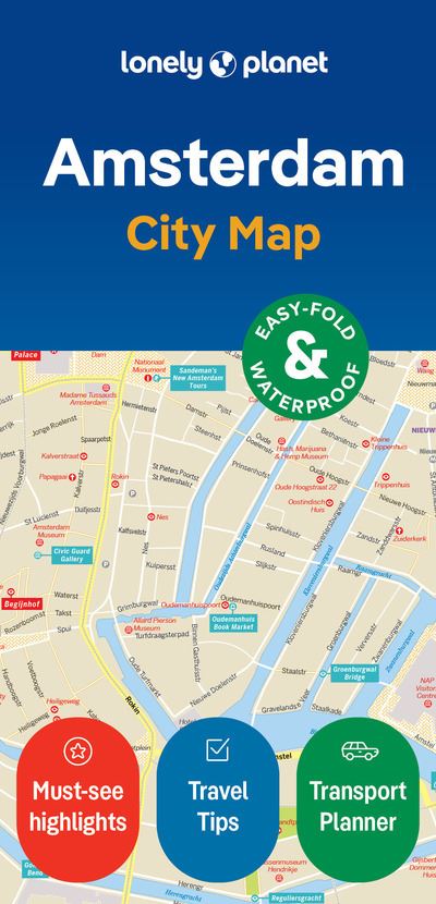 AMSTERDAM CITY MAP 2024 LONELY PLANET - Achat Livre | fnac