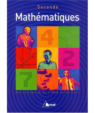 Maths seconde - broché - Irem Poitiers - Achat Livre | fnac