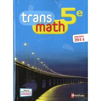 Transmath 5e format compact 2014 Format compact 2014 - broché - Joël ...