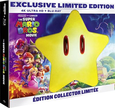 Super Mario Bros Édition Collector Limitée Exclusivité Web Blu-ray 4K ...