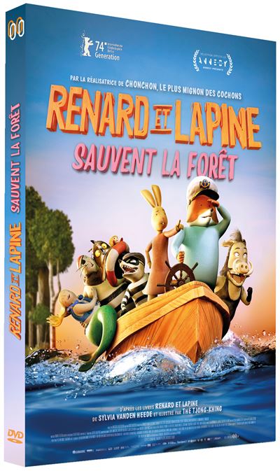 Renard et Lapine sauvent la forêt DVD - Mascha Halberstad - Précommande ...