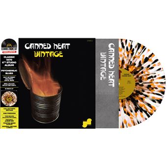 Vintage Édition Limitée Vinyle Orange et Noir - Canned Heat - Vinyle ...