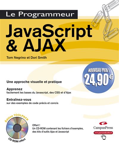 Javascript & ajax programmeur nouveaux prix - Livre CD-ROM - Tom ...