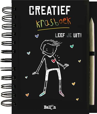Creatief krasboek - Tome 1 - Leef je uit! - Ballon Kids - cartonné ...