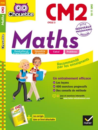 Maths CM2 Cycle 3 Workbook Cahier d'entraînement, Programme 2016 ...