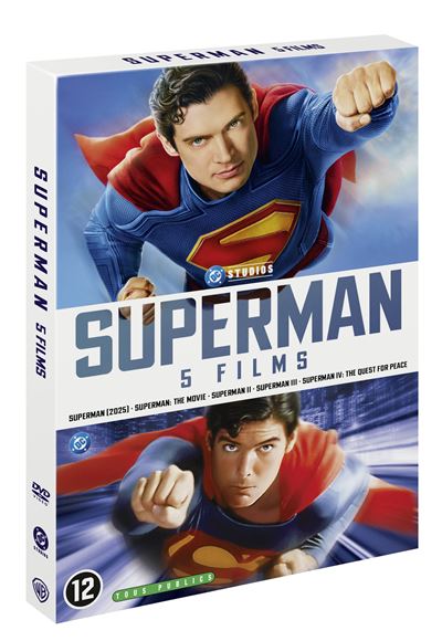 Superman Coffret Superman 1 à 5 DVD - DVD Zone 2 - James Gunn - Richard ...