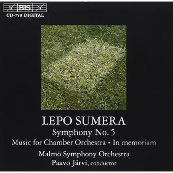 Sumera : Symphony number 5 - Lepo Sumera - Paavo Järvi - CD album ...