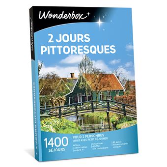 WONDERBOX 2 JOURS PITTORESQUES - Coffret cadeau - Achat & prix | fnac