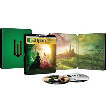Wicked Limited Edition SteelBook® Blu-ray 4K Ultra HD - Blu-ray 4K ...