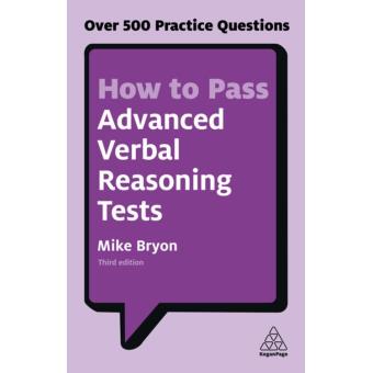 HOW TO PASS ADVANCED VERBAL REASONING TESTS - Inconnus - Achat Livre ou ...