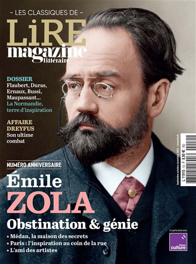 Lire Magazine Littéraire HS - Les classiques N°10 : Emile Zola - sept ...
