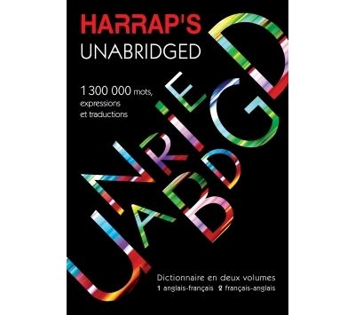 Harrap's Unabridged Anglais-Français/Français-Anglais Coffret Tome 1 et ...