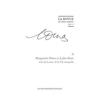 Marguerite Duras et le fait divers 2020 - broché - Sylvie Loignon ...