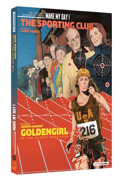 Goldengirl The Sporting Club Combo Blu Ray Dvd Larry Peerce Joseph