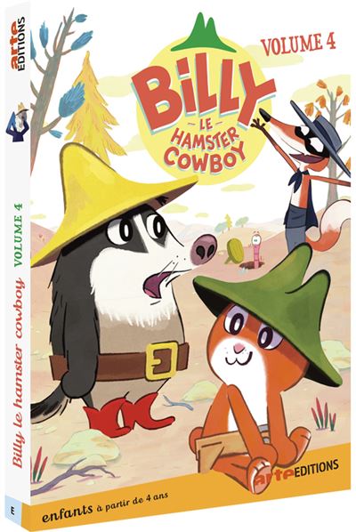 Billy, le hamster cowboy Volume 4 DVD - DVD Zone 2 - Achat & prix | fnac