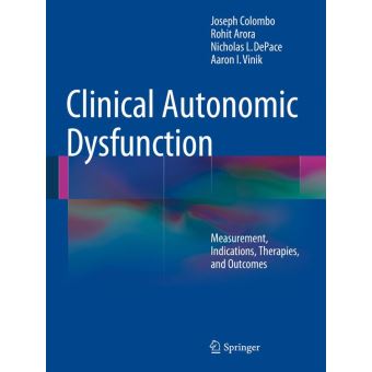 Clinical autonomic dysfunction - relié - Joseph Colombo - Achat Livre ou ebook | fnac