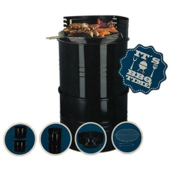 BBQ TIME DRUM BBQ 3IN1 BBQ/FIREPIT/SIDETABLE - Achat & prix | fnac