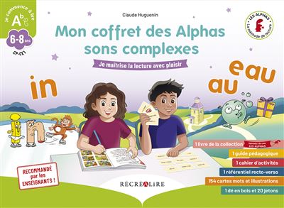 Mon coffret des Alphas sons complexes - Jeu niveau CP CE1 sur les sons ...