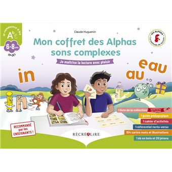 Mon coffret des Alphas sons complexes - Jeu niveau CP CE1 sur les sons ...