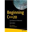 Beginning C++20 From Novice to Professional - ebook (ePub) - Ivor ...