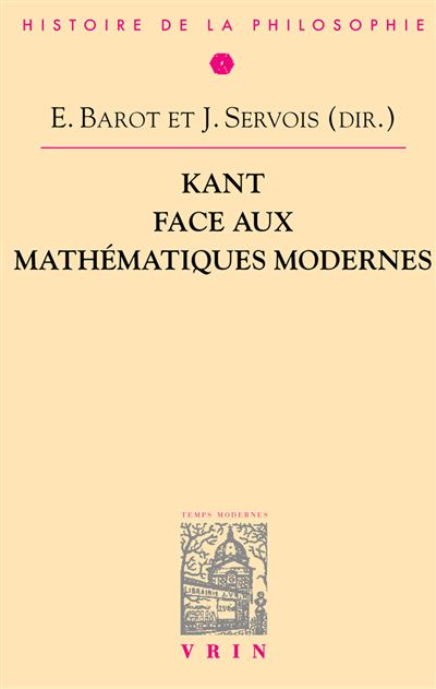 Kant face aux mathématiques modernes - broché - Ernst Cassirer, Paul ...