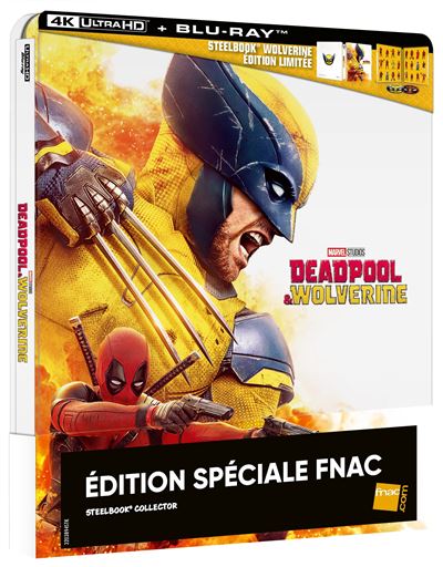 Deadpool Deadpool & Wolverine Édition Limitée Steelbook Exclusivité ...
