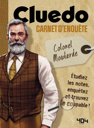 Cluedo - Cluedo - Le carnet d'enquete du colonel Moutarde - Nicolas ...